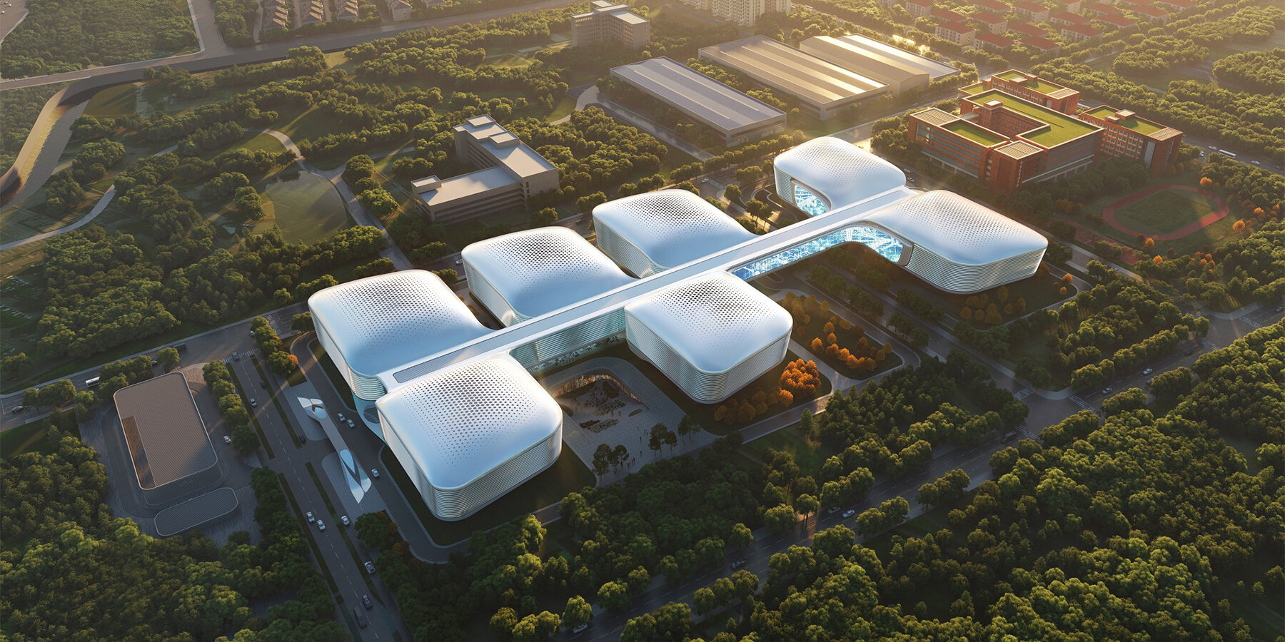 Aedas reveals design for SINOVAC complex in beijing