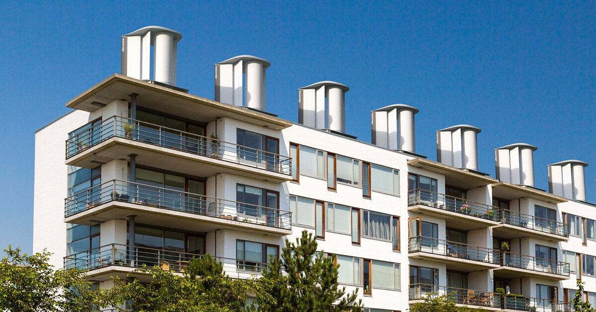 aeromine rooftop wind system generates 50% more energy