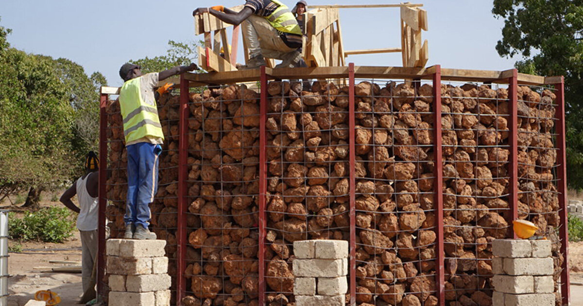 concrete well facilitates free access to drinking water in senegal