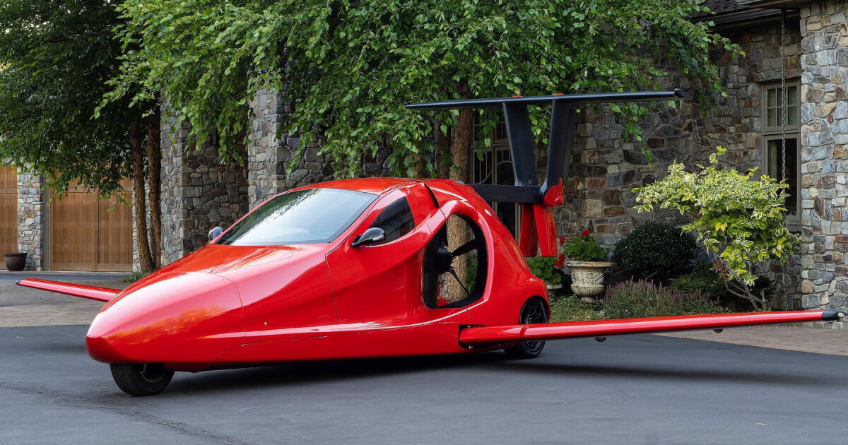 flying car ‘switchblade’ transforms from road-legal vehicle to aircraft ...