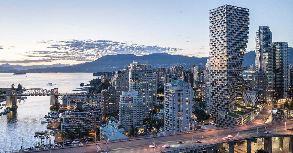 bjarke ingels group unveils photos of vancouver house & telus sky