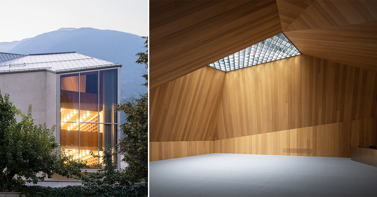 new brixen public library by carlana mezzalira pentimalli