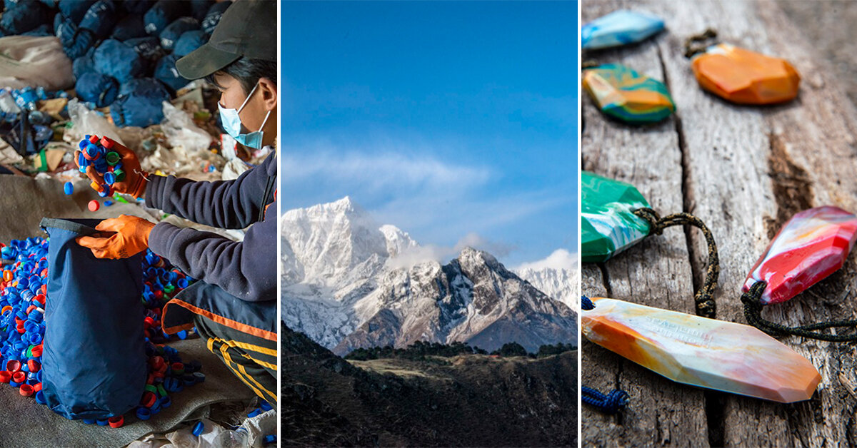 carry me back: turning waste from everest into colorful mementos