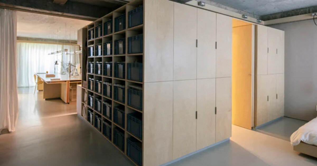 chaoffice renovates apartment into 'house without walls' in china