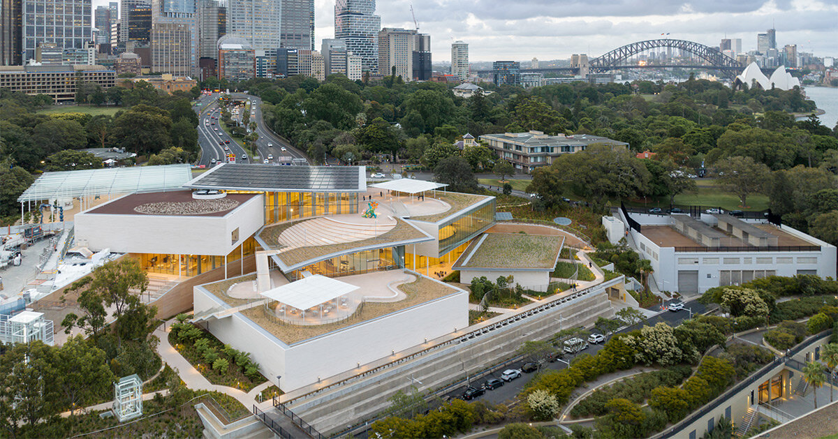 sydney modern art gallery expansion by SANAA opens to the public