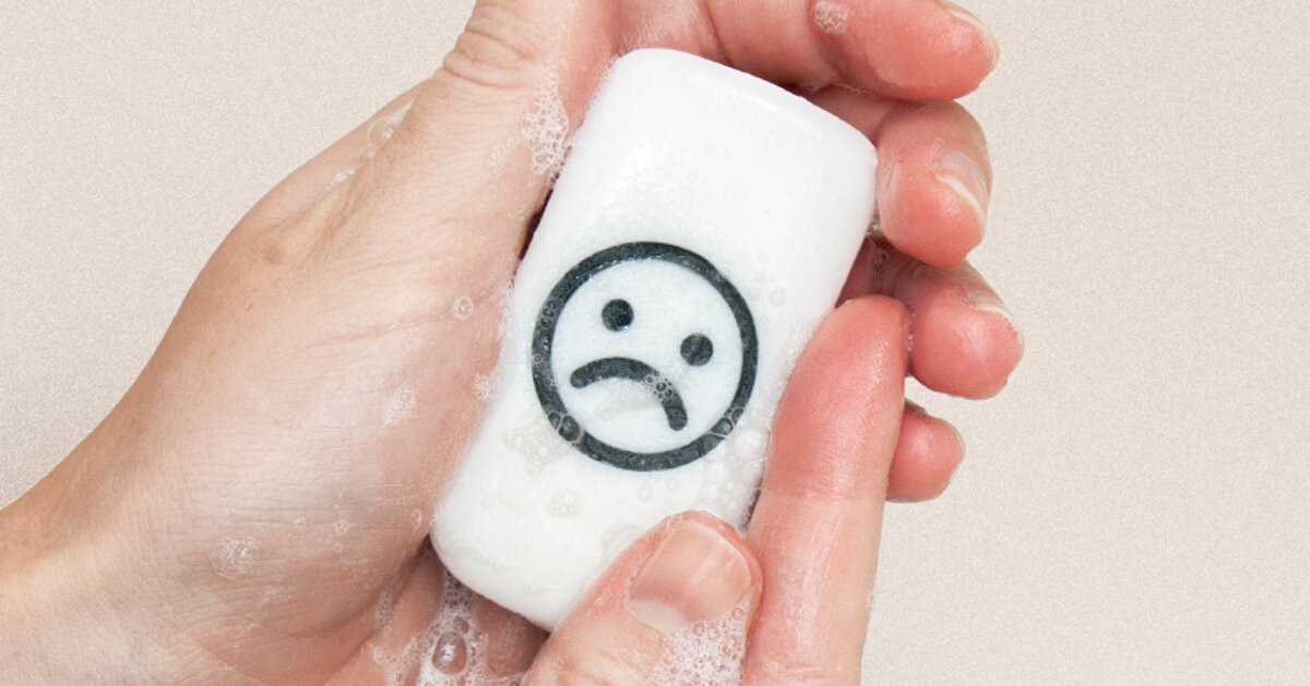 wask studio's sentient soap loses its smile as you wash your hands