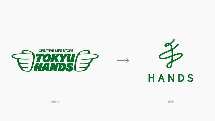 nendo designs minimalist new identity for japanese brand HANDS