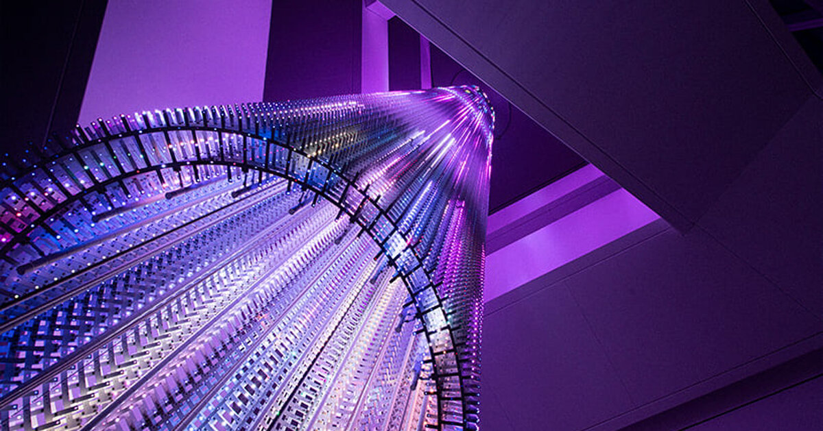 data-driven prow chandelier rises through warnermedia’s NYC HQ