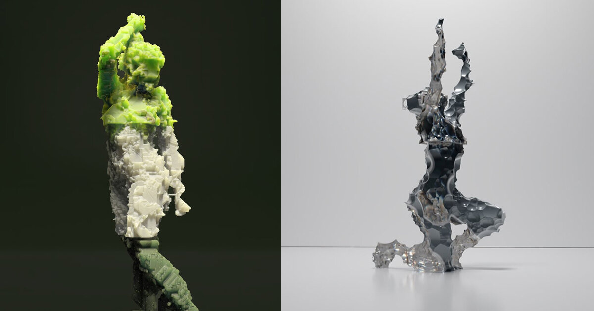 onformative trains AI to sculpt 3D models from a cube of voxels