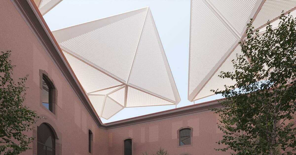 unfolding like origami, carlo ratti's kinetic roof tops restored ...
