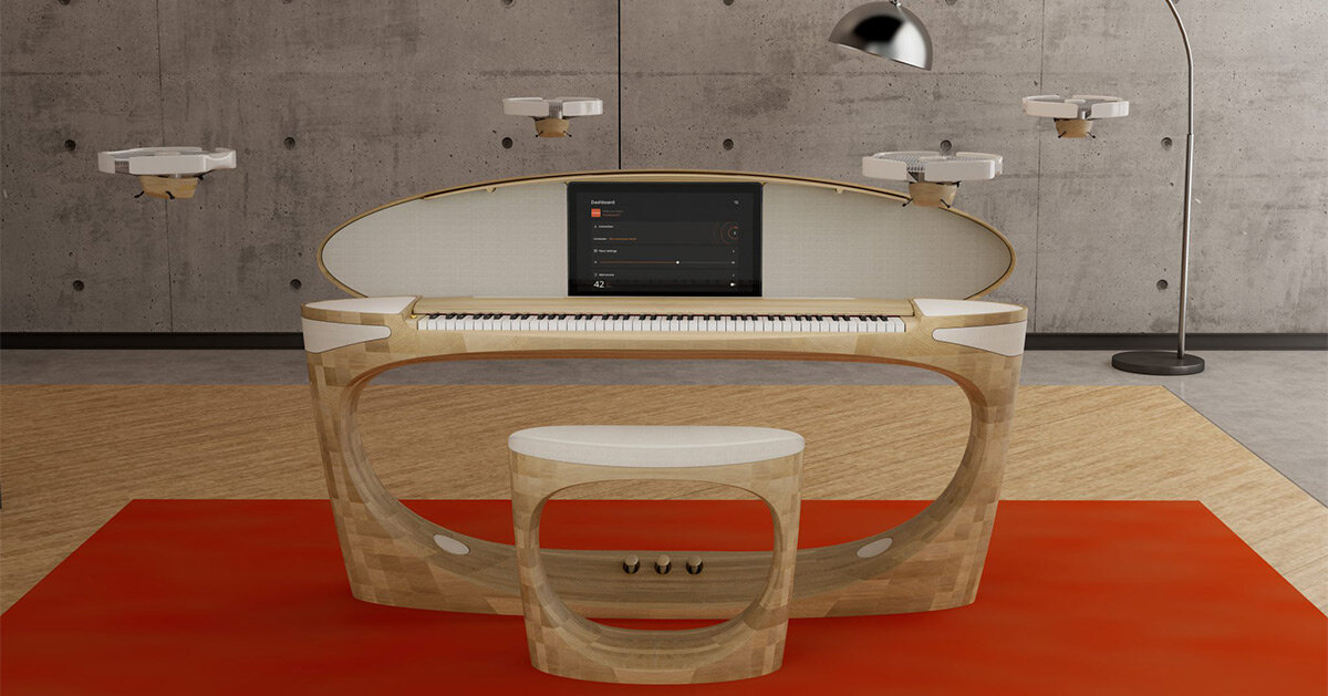 celebrating its 50th anniversary, roland unveils sculptural piano with ...