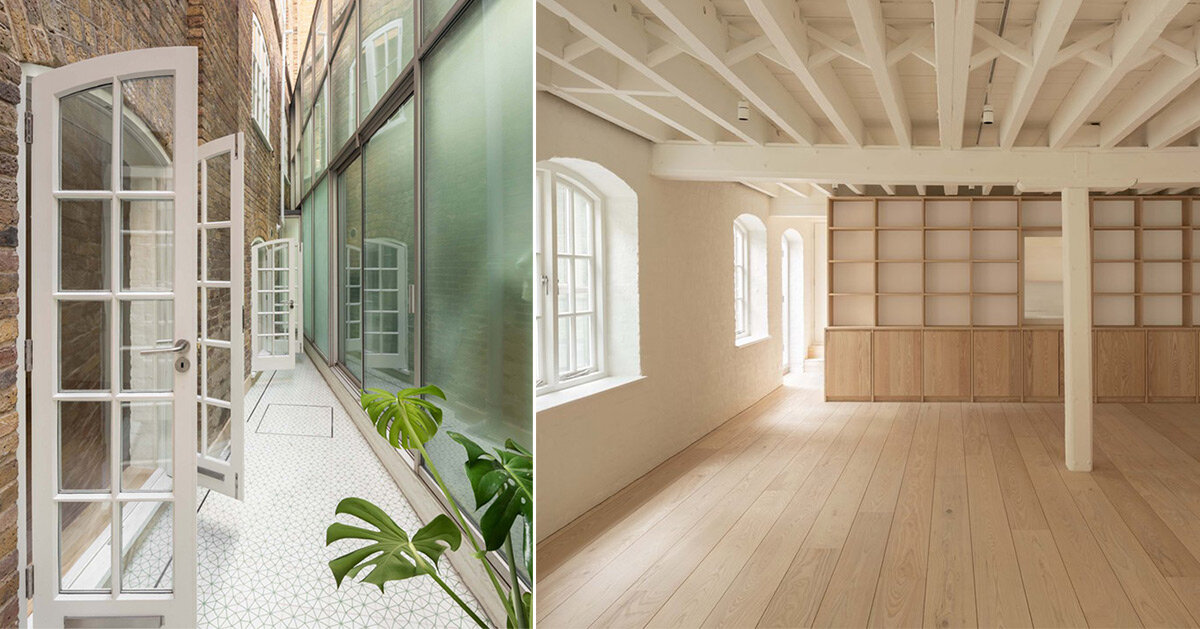 giles reid architects draws natural light into renovated 18th-century ...