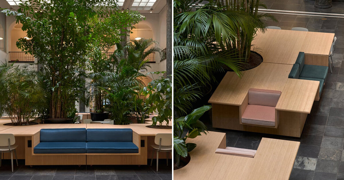 ira koers & roelof mulder's mobile working islands in amsterdam