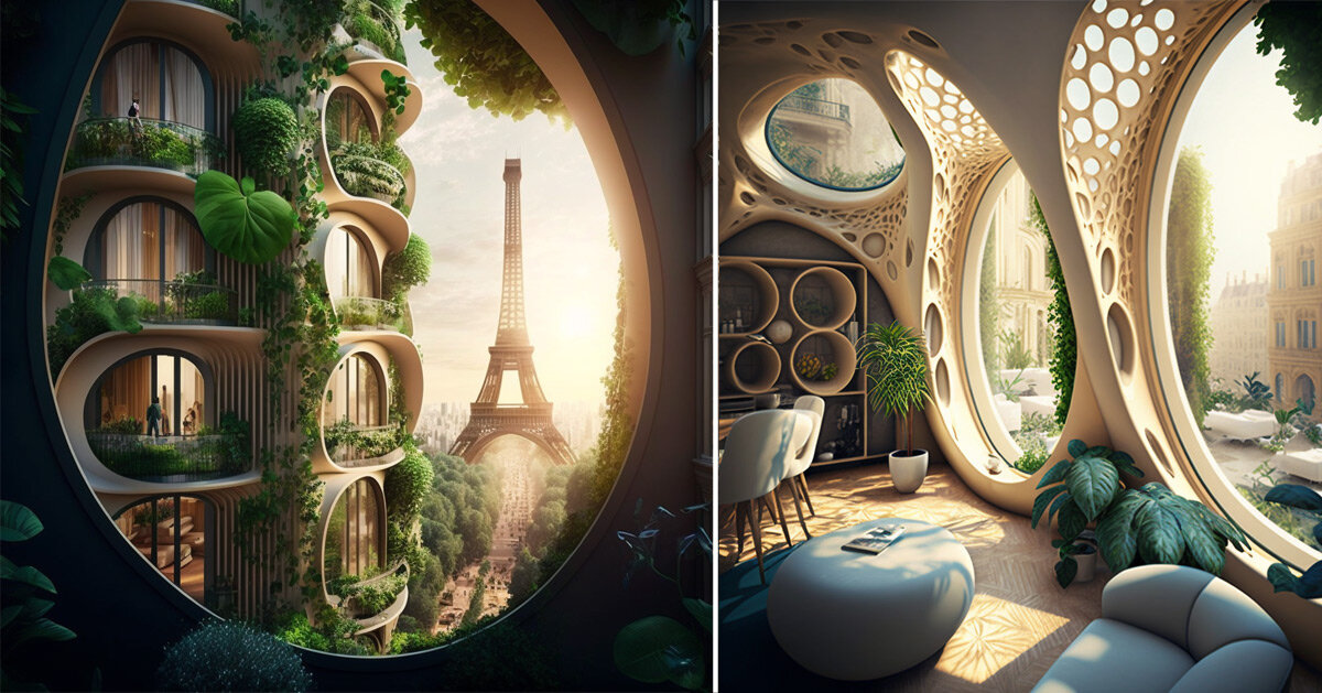 using AI, vincent callebaut reimagines 'haussmannian' paris ...