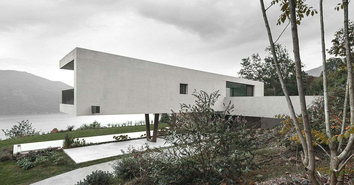 Italian Architect Using Concrete Inauguration Of Magazzino Italian