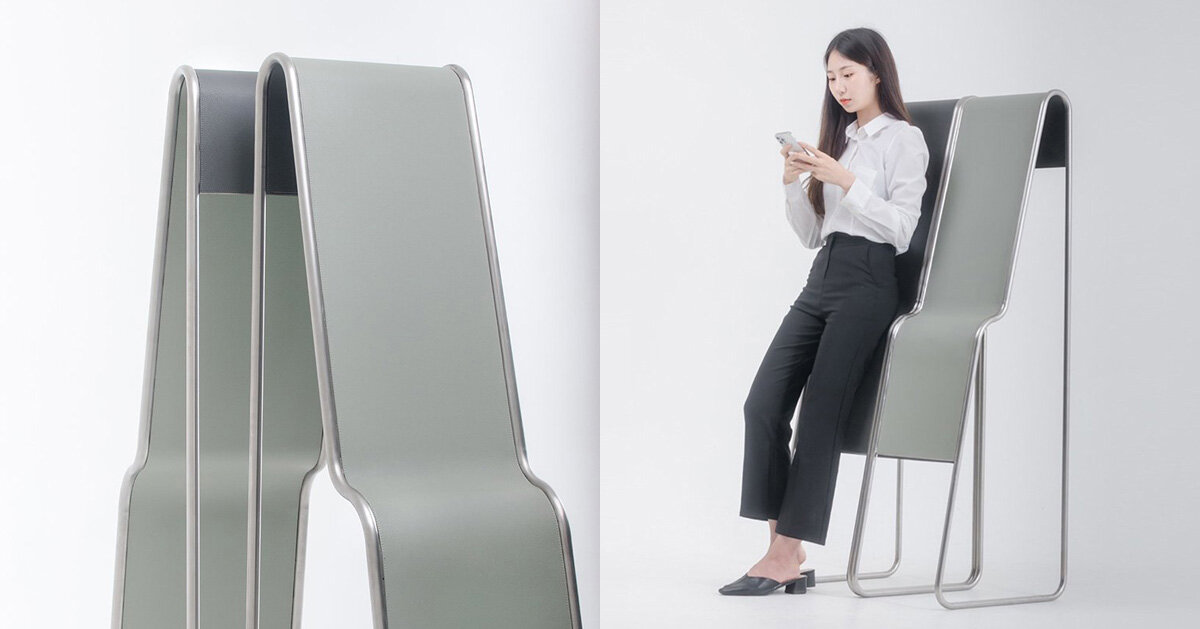 Lean On Seat Gives Moments Of Rest Between Sitting And Standing