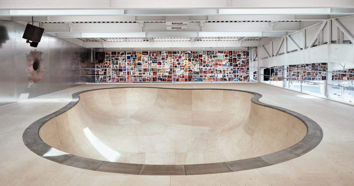 supreme's first fully free-floating skate bowl hovers in its new ...