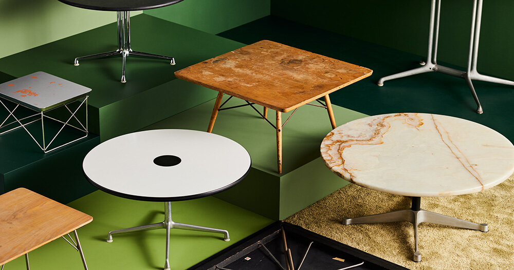 explore the world of tables designed by charles and ray eames