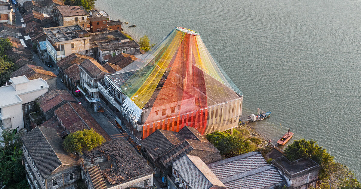 'timeless beacon' by MAD architects enlivens disused chinese hub