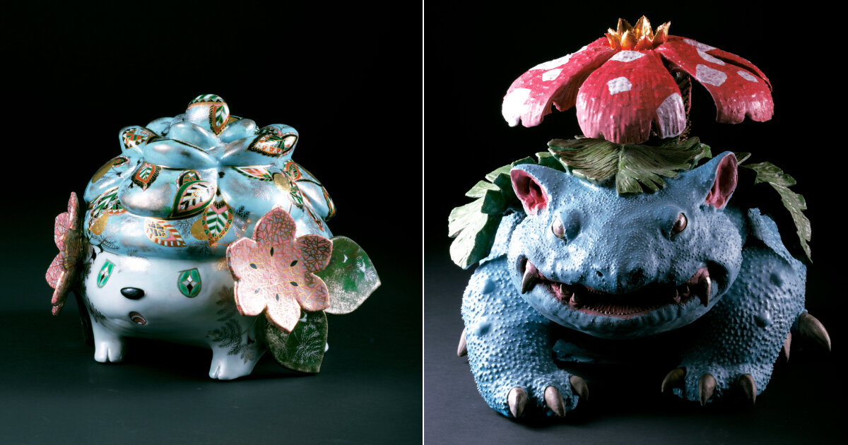 pokémon reimagined as traditional japanese artifacts at national crafts ...
