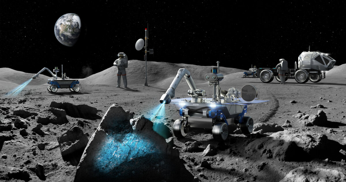 Nasa Moon Explorations By