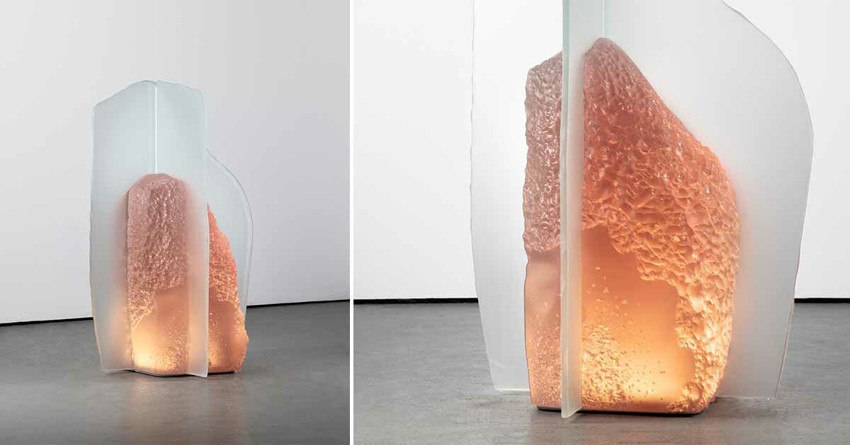 wonmin park's 'unding' exhibit plays with translucency & light at ...