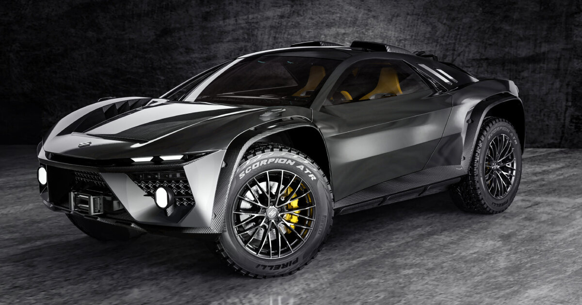 laffite automobili equips hyper SUV 'atrax' with carbon monocoque and ...