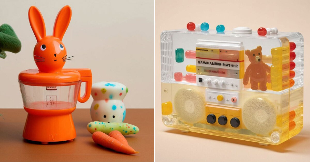 momit sam york reimagines quirky retro household objects with AI