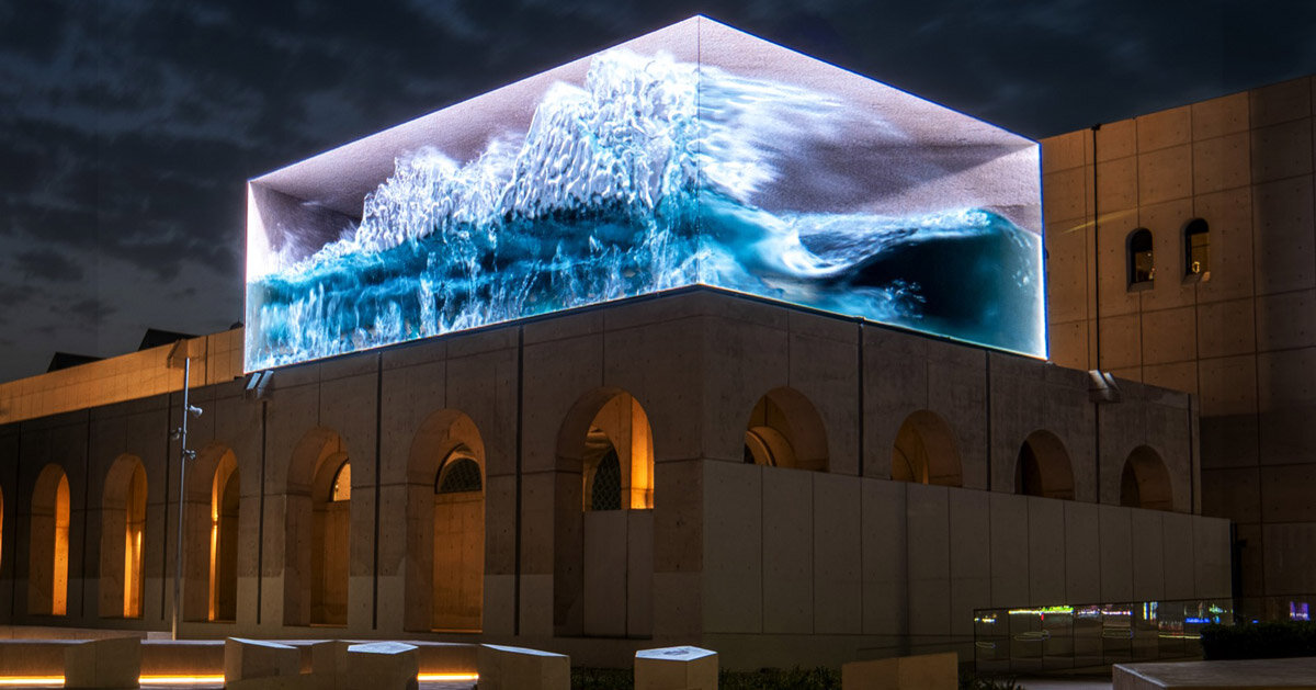 d’strict’s perpetual digital ‘wave’ installation kicks off abu dhabi's ...