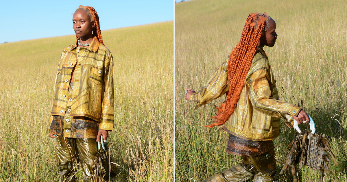 streetwear made from preserved seaweed shows algae's future in fashion ...