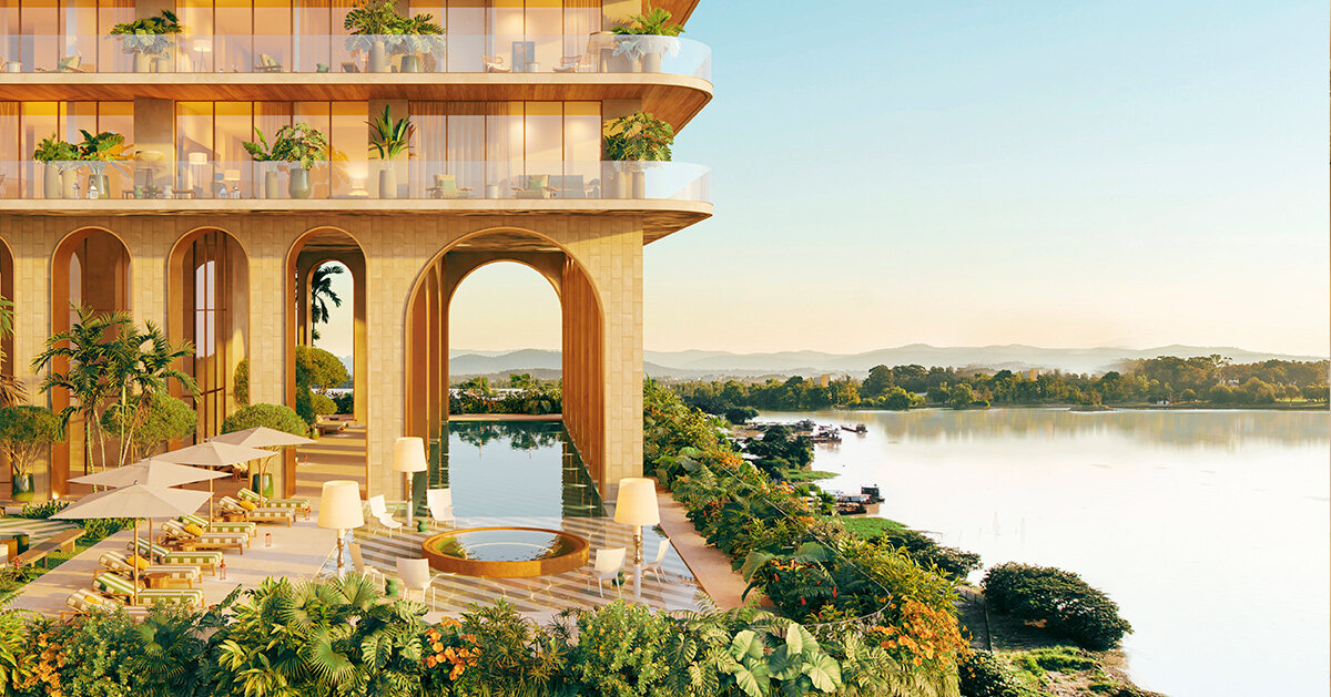 phillipe starck's tapering tower sprouts in ecuador for YOO GYE ...