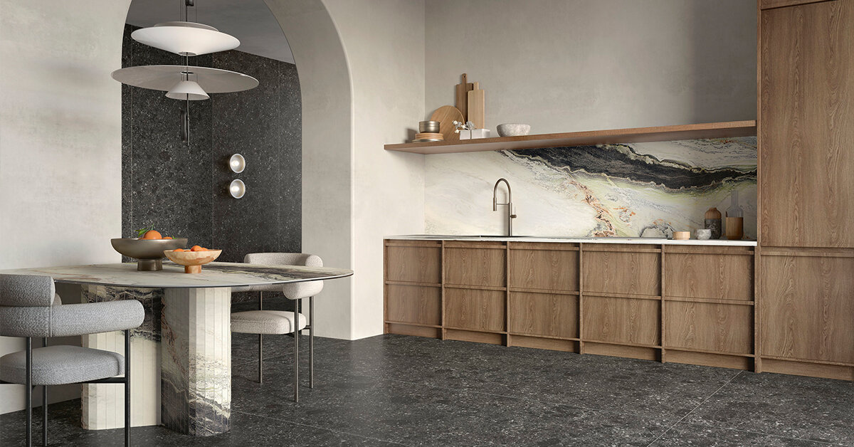 ariostea's fragmenta expands boundaries of porcelain surfaces for the ...