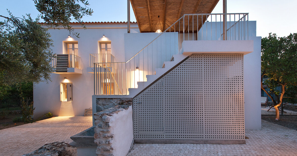 detale breathes new life into old dilapidated house in greece