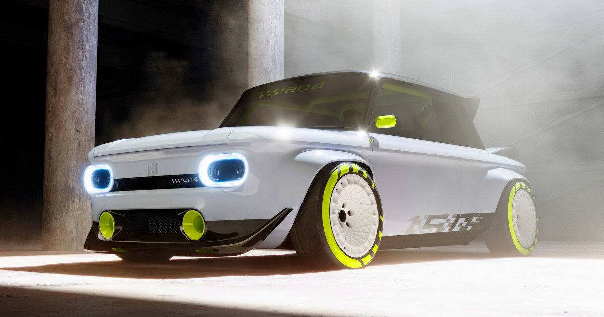 AUDI restores 1971 NSU prinz 4L into fully electric car 'EP4' styled as ...