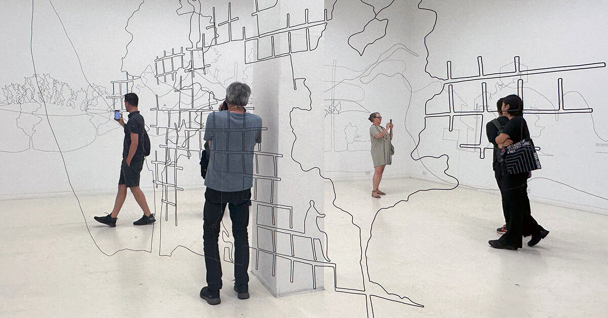 interview: sou fujimoto weaves primitive future with wire installation ...