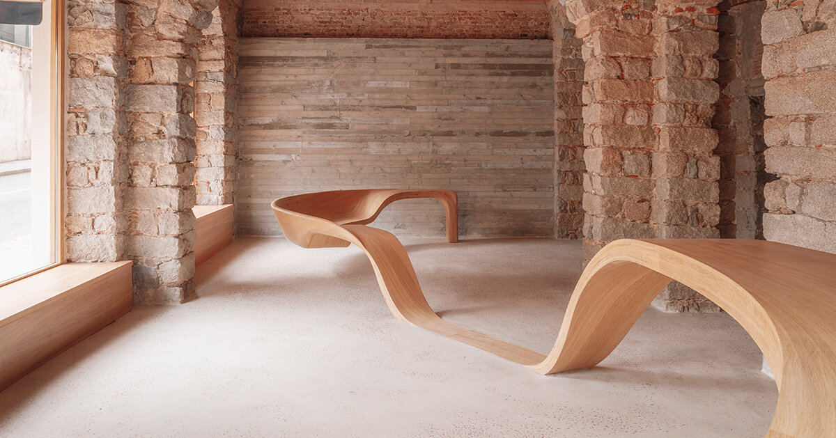 amelia tavella's curvilinear furniture-sculpture hybrid twists from ...