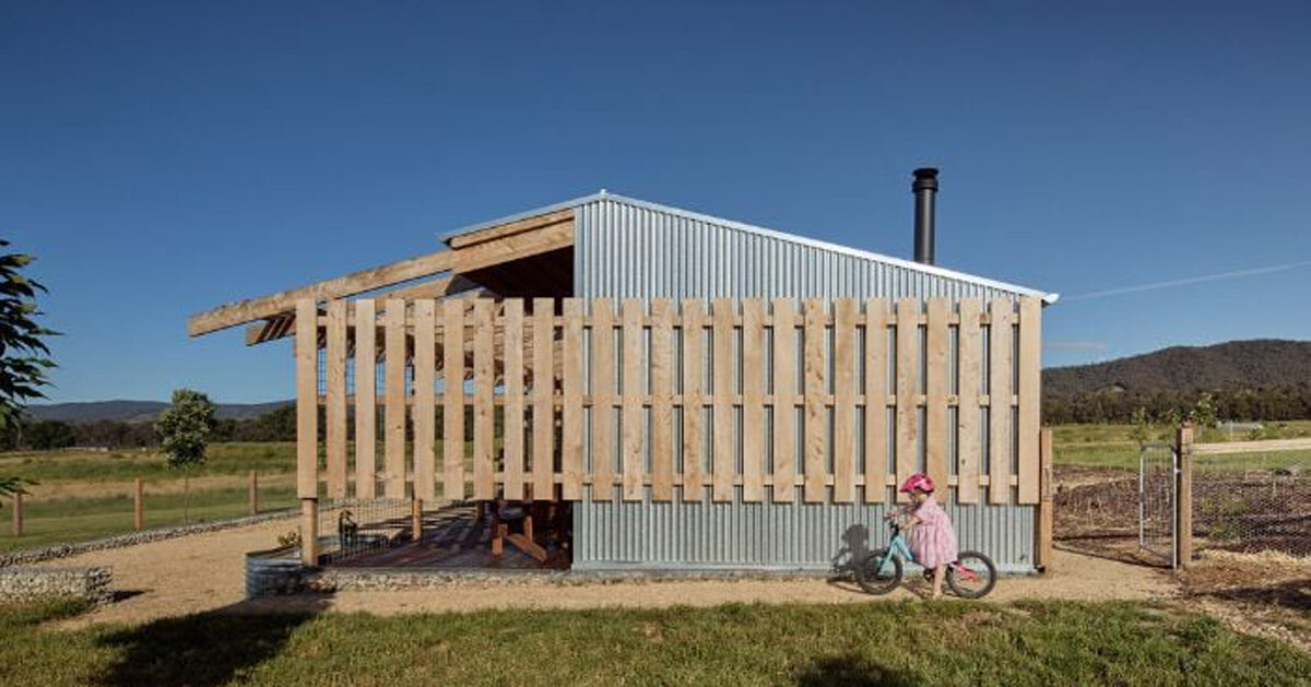 brd studio unveils off-grid australian home with passive solar design