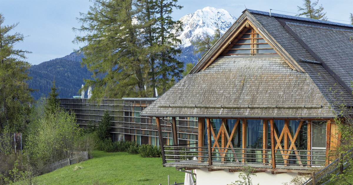 matteo thun's vigilius mountain resort rests amid the tyrolean forest