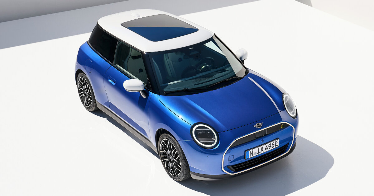 bon voyage, gearshift! MINI cooper gets resurrected as electric car ...