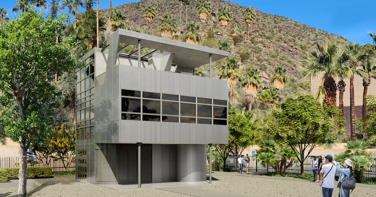 aluminaire house™ prototype to land at palm springs art museum