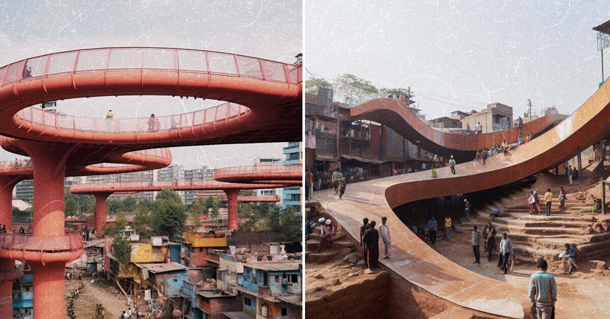 micheal mareena's AI series reflects social dualities within india