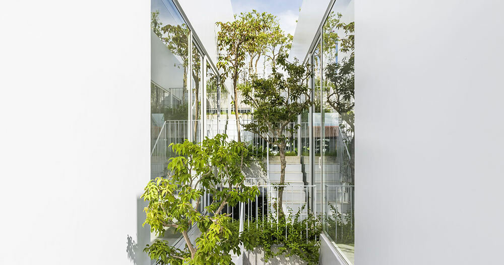 nguyen khai architects infuses 'nala house' with gardens in vietnam