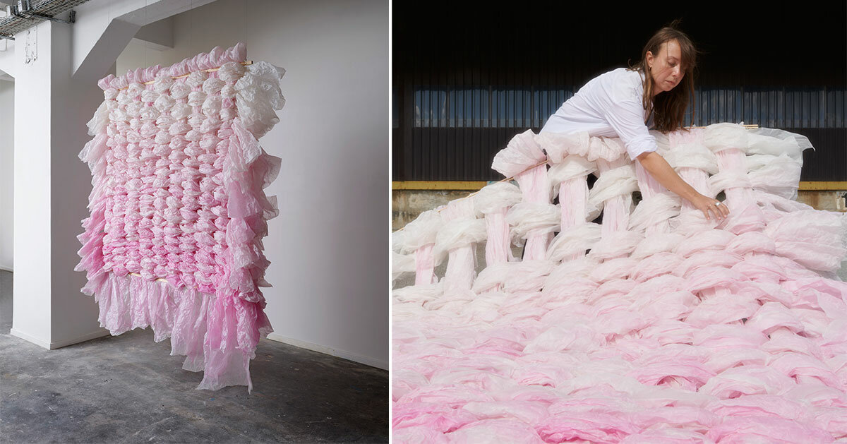 sia hurtigkarl weaves tradition & sustainability into paper sculpture ...