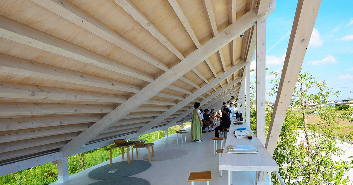 single-slope roof forms open terrace for studio velocity's japanese ...