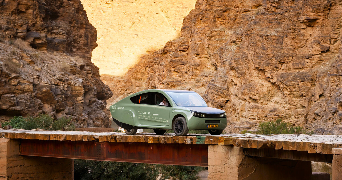 world’s first off-road solar car ‘stella terra’ succeeds in cruising ...
