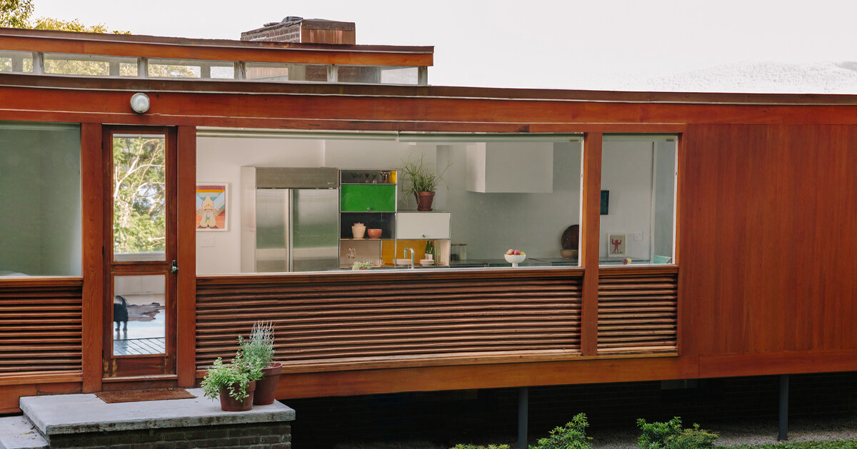 philip johnson's 1940s wolfhouse gets restored as a cultural space