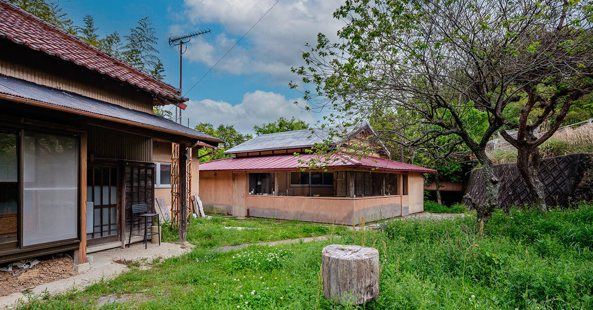 kurosawa kawara-ten revamps warehouse into creative studio in japan