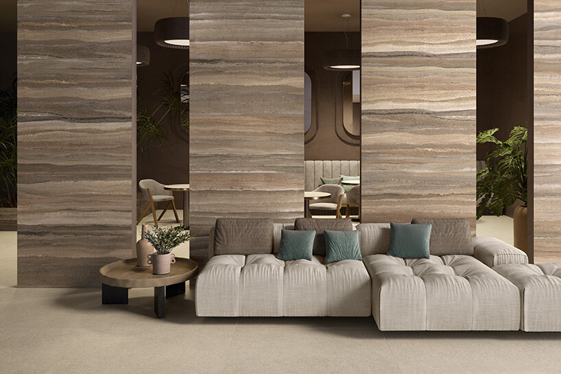 florim focuses on 2024 trends with its porcelain stoneware surfaces