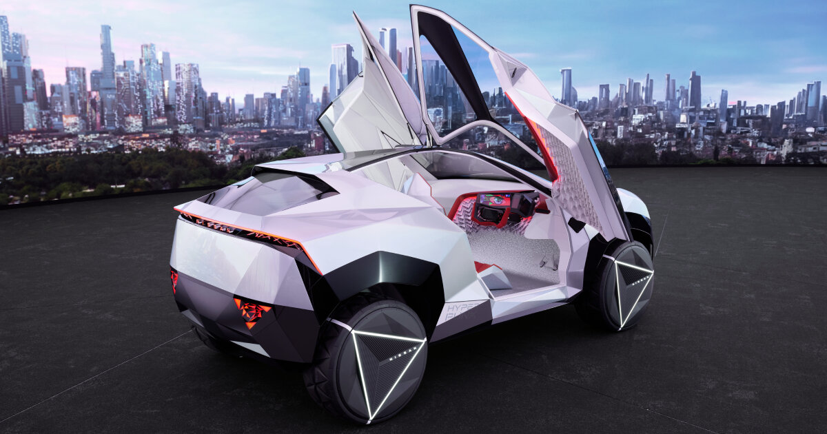 nissan’s hyper punk electric SUV is a mobile creative studio designed ...