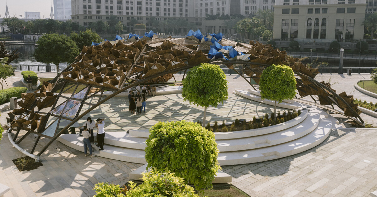 COP28 hosts tarabot, a modular interspecies pavilion at jameel arts centre